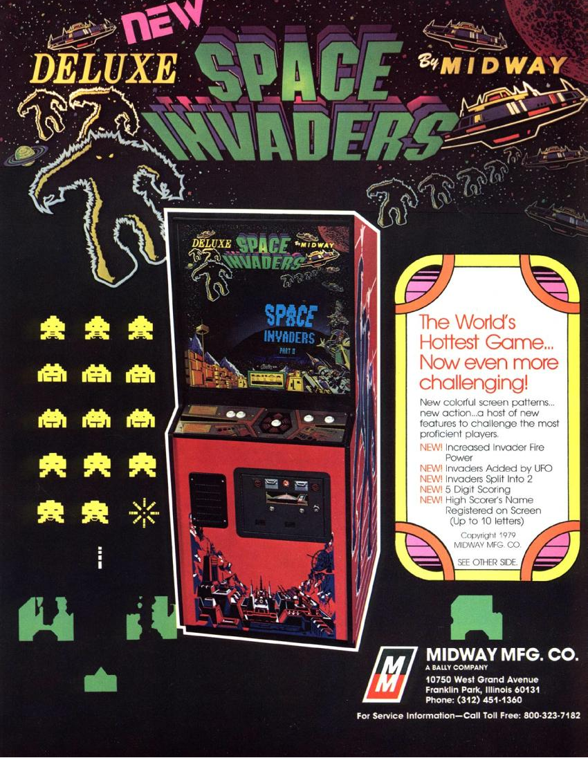 Space Invaders Deluxe - Life Bar Arcade | Schaumburg Arcade Bar
